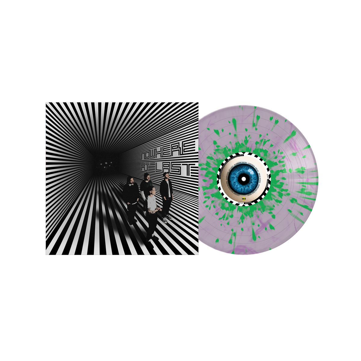 Broadside - “Nowhere, At Last” Purple Smoke w/ Green Splatter Vinyl ...