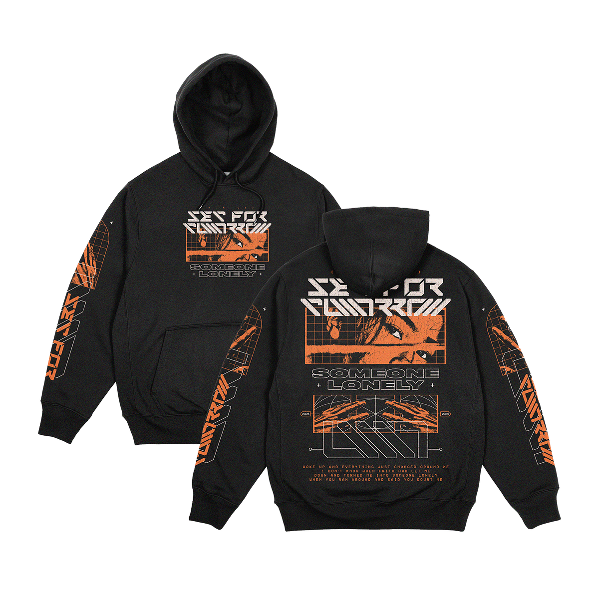 Set For Tomorrow - "Someone Lonely" Black Hoodie – Thriller Records