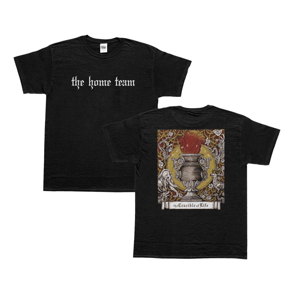 The Home Team - “Crucible Deluxe” Black - T-Shirt – Thriller Records