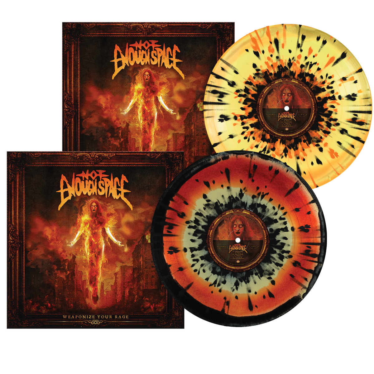 Not Enough Space - "Weaponize Your Rage" - Vinyl Bundle – Thriller Records