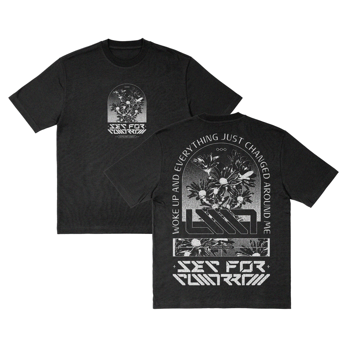 Set For Tomorrow - “Bouquet” Black T-Shirt – Thriller Records