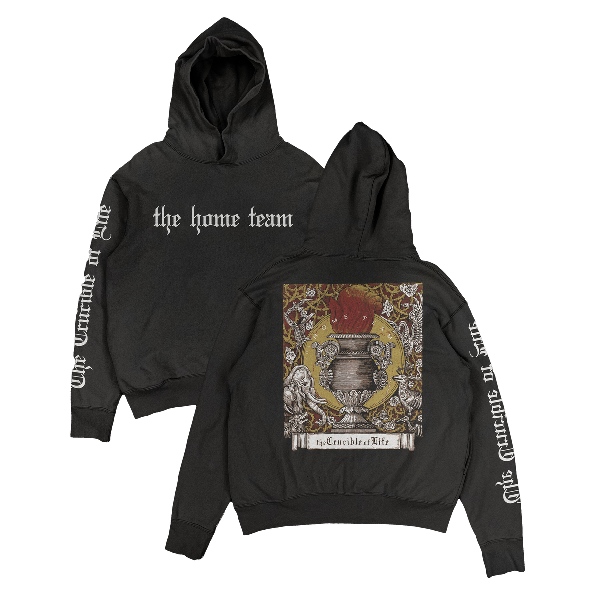 The Home Team - “Crucible Deluxe” Black - Hoodie – Thriller Records