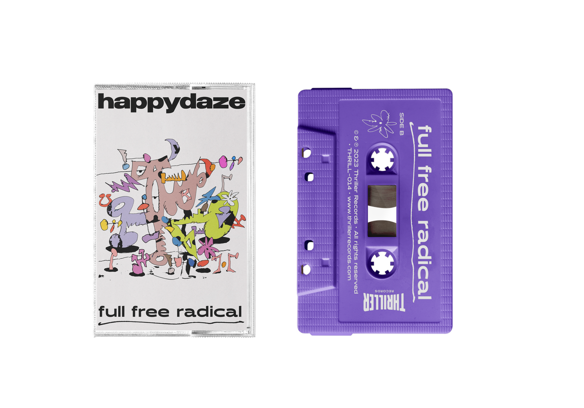 happydaze - Full Free Radical Purple Cassette – Thriller Records