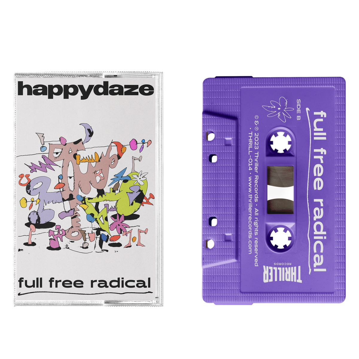 happydaze - Full Free Radical Purple Cassette – Thriller Records
